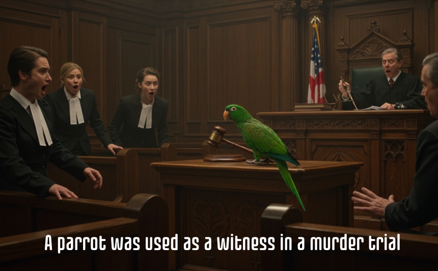 Parrot Witness In Murder – A Real-Life Courtroom Shock