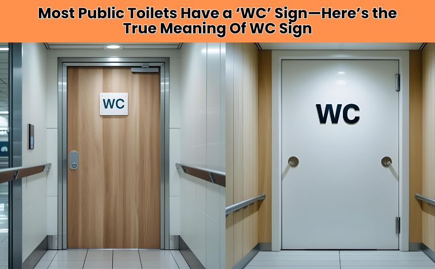 Public Toilets Have a ‘WC’ Sign—Here’s the True Meaning Of WC Sign